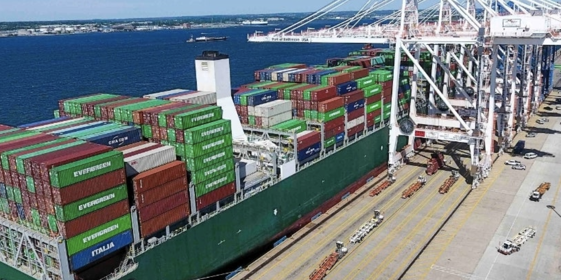 Port Of Baltimore Sets New Ship Container Record - Three | E 60 News