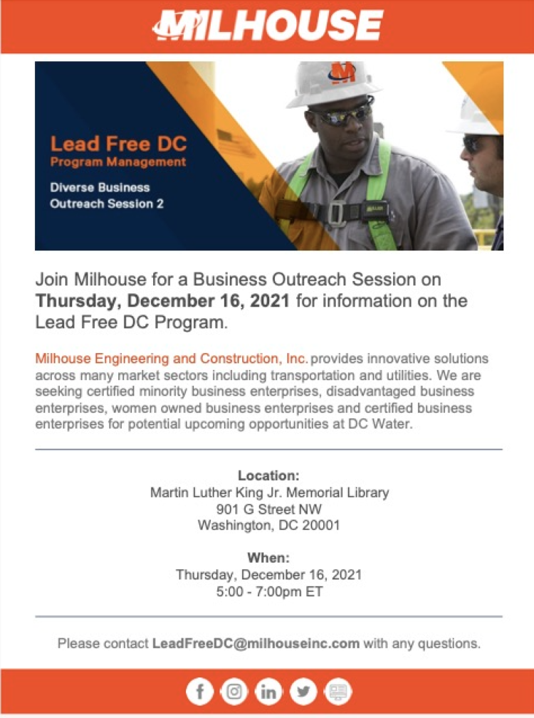 Milhouse Engineering And Construction Business Outreach Session - Three ...