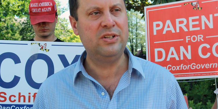 Md. Republican Gubernatorial Nominee Dan Cox Says He Would Use State ...