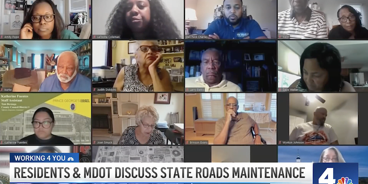 Prince George's Residents Meet With MDOT About Maintenance Of State ...
