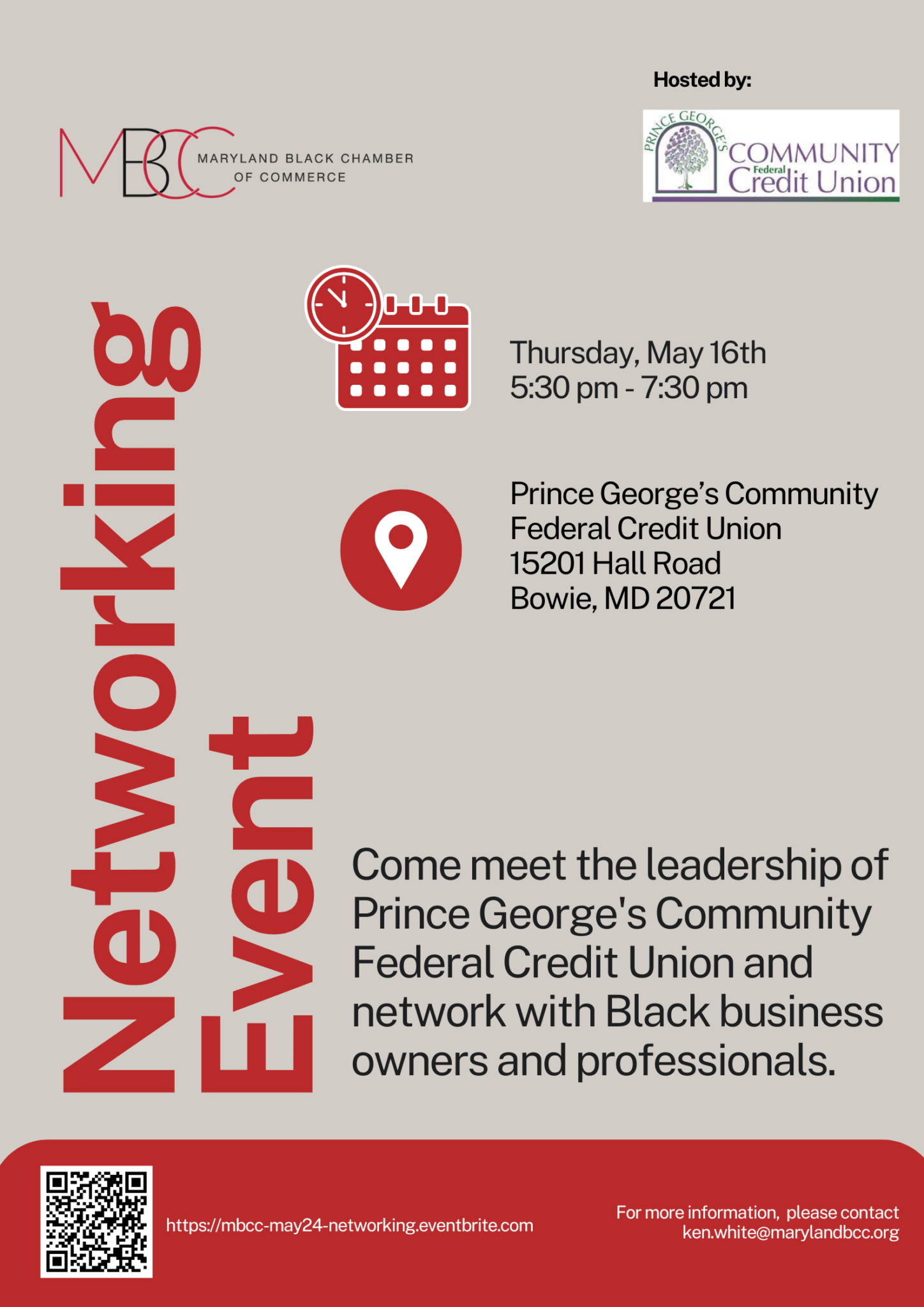 05/16/24: MBCC Networking Event Hosted by: Prince George's Community ...