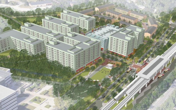 Designs For Large-Scale Development Near Metro Station Move Forward ...